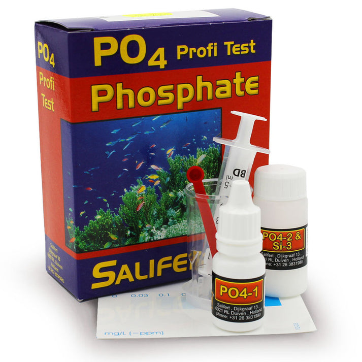 Salifert - Phosphate (PO4) Test Kit – Thunder Reef Aquatics
